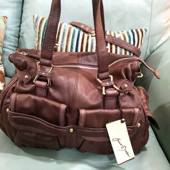 Junior Drake | Bags | New Junior Drake Shouldertote Leather Bag | Poshmark
